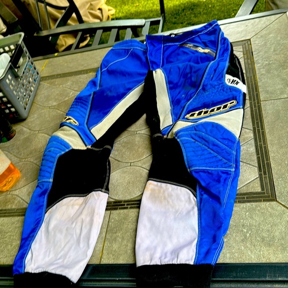 thor | Pants | Thor Blue And Black Racing Pants | Poshmark